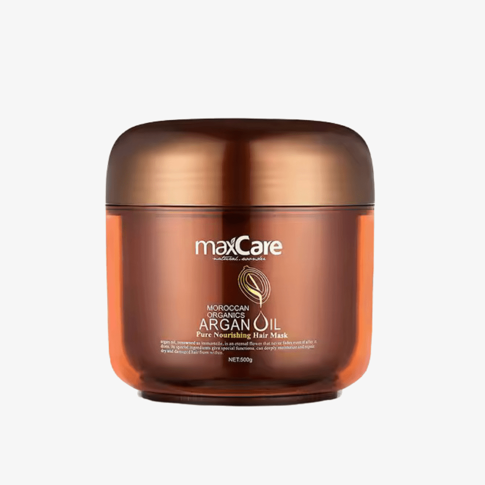MaxCare Moroccan Argan Oil Pure Nourishing Hair Mask – 500ml – MaxCare Shop